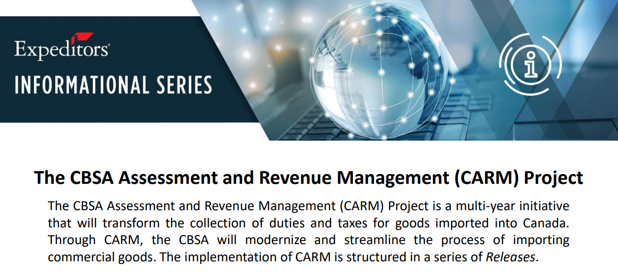 CARM Informational Series Flyer